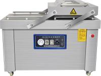 China 150 KG Two Chamber Big Vaccum Room Universal Clothes Sweet Corn Vacuum Sealer Packing Machine for sale