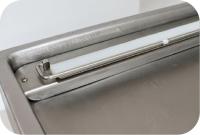 China DZ 400 500 600 Semi Automatic Double Chamber Vacuum Sealer for Meat Food Plastic Bag for sale