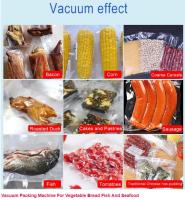 China Double Chamber Vacuum Packing Machine for Sausage Meat and Mozzarella Food 140*75*94cm for sale