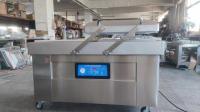 China Semi-automatic Commercial Double Chamber Vacuum Sealer for Plastic Packaging Material for sale