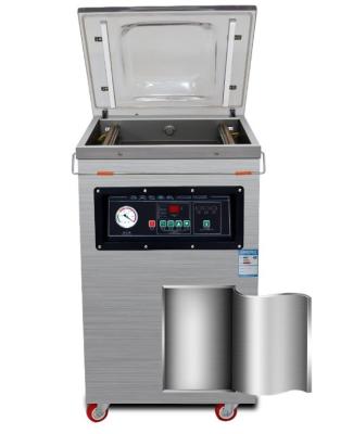 China Plastic Packaging Electric Driven Single Chamber Vacuum Sealer for Meat Rice Fish Food for sale