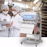 China Food Vacuum Sealing Machine with Pneumatic Vertical Design Sealing Width 10mm 85 KG for sale