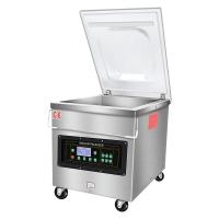 China Automatic Grade Semi-automatic Desktop Vacuum Sealer for Textiles Food Rice Meat Fish for sale