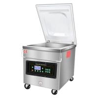 China Automatic Grade Semi-automatic Desktop Vacuum Sealer for Textiles Food Rice Meat Fish for sale