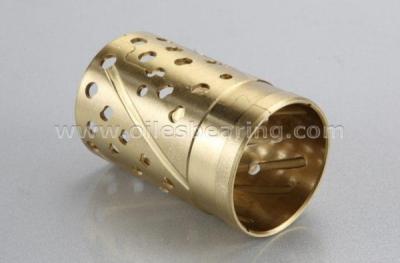 China PVB091 Wrapped Bronze Bushings Self Lubricating Bearing High Density for sale