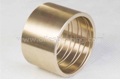 China Oilless Cast Bronze Bushing Light Weight For Heavy Load Condition for sale