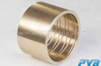 China Light Weight Cast Bronze Bushing Oilless Bearing For Heavy Load Condition for sale