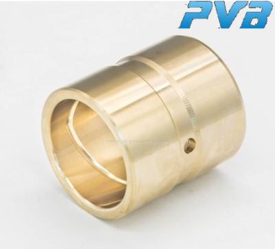 China Machined Cast Bronze Bushing High Load Capability JDB-1U Oilless Bronze Bushing for sale