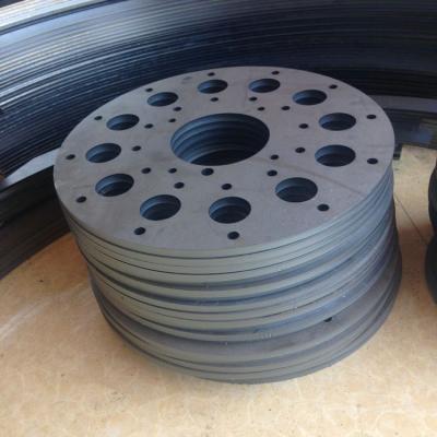 China Sheet Metal Laser Cutting Parts Shape Customized With Round Holes for sale