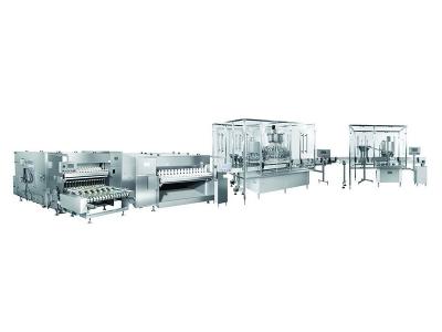 China Glass Bottle IV Solution Washing Sterile Filling and Capping Machine Automatic for sale
