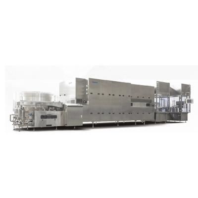 China Automatic 5ml Injection Sterile Vial Bottle Liquid Washing Filling Stoppering Capping Machine Line for sale