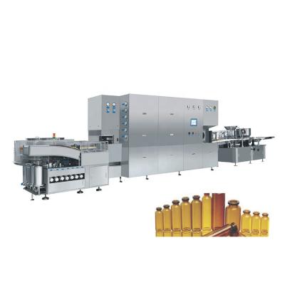 China 220BPM Oral Syrup Filling Machine Oral Liquid Bottle Washing Drying Filling Capping Machine Production Line for sale