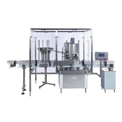 China Glass Bottle IV Solution Filling Stoppering Capping Labeling Production Line for sale