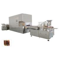 China Mini Glass Plastic Bottle Oral Liquid Filling And Capping Machine 20ml for sale