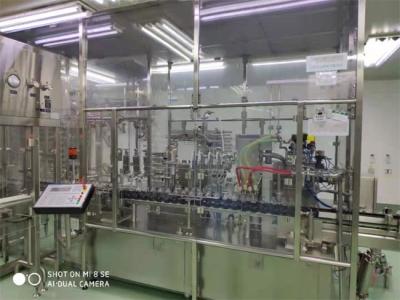 China Twist Type Linear Ceramic Pump Filling Machine IV Solution Production Line for sale