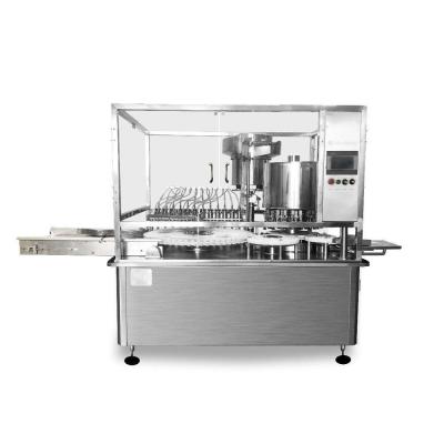 China Full Automatic Plastic Vial Liquid Filling Machine 50ml Oral Syrup for sale
