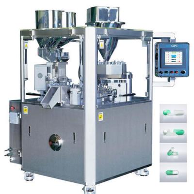 China Full Automatic Full Range Size Capsule Filling Machine 1,400 caps / min for sale
