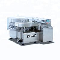 China Automatic Vertical Ultrasonic Vial Glass Bottle Cleaning Machine for sale