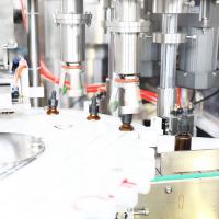China Small Glass 10ml Vial Bottle Oral Liquid Essential Oil Filling Capping Machine for sale