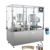 China Automatic Glass Bottle Injection Auger Vial Filling And Capping Machine Pharma for sale