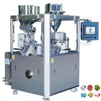 China Medicine Powder Pellet Pharmaceutical Capsule Filling Machine 14,00 Caps / Min for sale