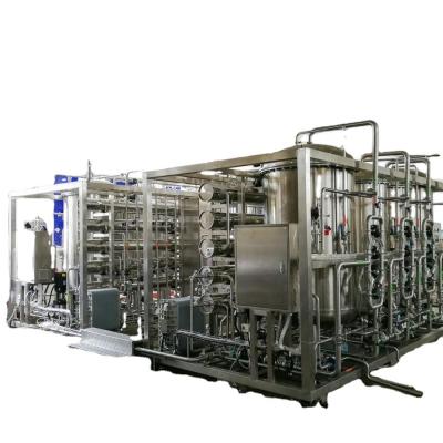 China Reverse Omosis EDI Pharmaceutical Water Treatment Plant GMP 2T/H for sale
