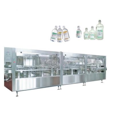 China 500ml Glucose Solution Plastic PP Bottle Washing Filling Sealing Machine for sale