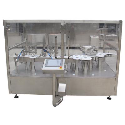 China Automatic Vial Bottle Powder Washing Drying Filling Capping Machine Line for sale
