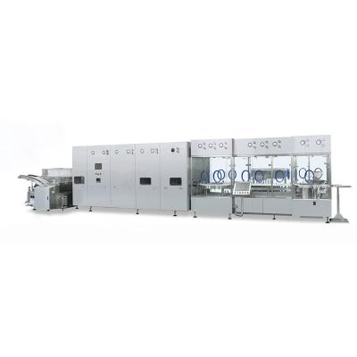 China Automatic Vial Bottle Washing Drying Filling Stoppering Capping Machine For Vaccine for sale