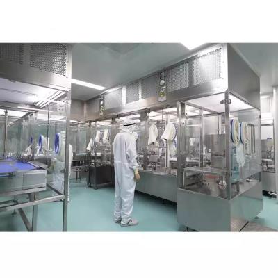 China High Speed Injectable Vial Bottle Washing Drying Filling Stoppering Capping Production Line for sale
