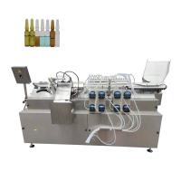 China High Speed 10ml Sterile Glass Ampoule Filling Sealing Machine For Liquid Injection Products for sale