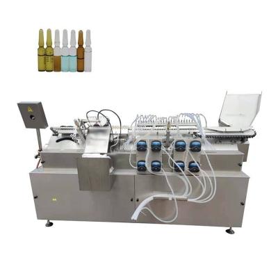 China High Speed 10ml Sterile Glass Ampoule Filling Sealing Machine For Liquid Injection Products for sale