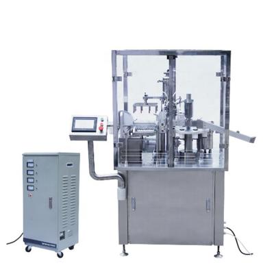 China Automatic Pre Filled Gel Syringe Filling Machine Aseptic Syringe Filling Stoppering Machine for sale