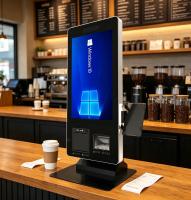 China ODM OEM Floor Stand Self Service Food Ordering Kiosk Terminal Mcdonalds Restaurant Touch Screen Cashless Payment POS Kiosks for sale