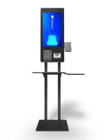 China 21.5 Inch Payment Terminal Kiosk Automated Order Machines Self Service Check Out Supermarket Equipment Queue Ticket System for sale