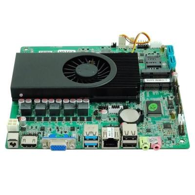 China 2025 10th Gen Industrial Mini ITX DDR4 Motherboard with CPU Core I3 I5 10210U I7 10510U  DP VGA 2*SATA3.0 Mainboard for sale