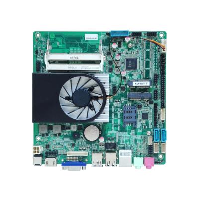 China 2026 Hot Sale 4K Display Skylake I5 6200U Smart Fan Core I3 I5 I7 Mini ITX mainboard with cpu Dual RAM for KIOSK for sale