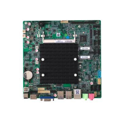 China 2026 Hot Sale Mini ITX DDR3 Motherboard Fanless Embedded Celeron J1900 Quad Core 1.99G with LVDS 8USB 6COM for sale
