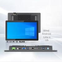 China Panel Pc 18.5 Inch IP65 Industrial Touch Screen Panel Pc Capacitive Tablet Wall Mount/VESA Fanless Industrial Touch Computer for sale
