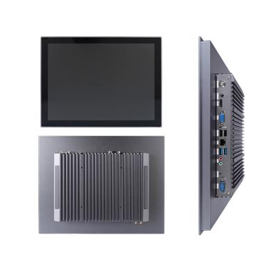 China All Aluminum Alloy Embedded Touch Panel Industrial Pc 17 Inch LCD Panel PC Wall Mount Android Industrial Panel Pc for sale