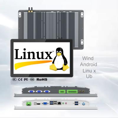 China Industriale Pc All in One 21.5 Inch Hmi Linux Windowse Android IP65 Waterproof 10.4 12.1 15 17 19 Inch Industriale Pc All in One for sale