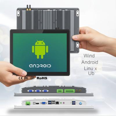 China Rugged 21.5 Inch Android Industrial Panel PC Octa-Core IP65 Aluminum Enclosure Support 24/7 Operation Smart Factory for sale