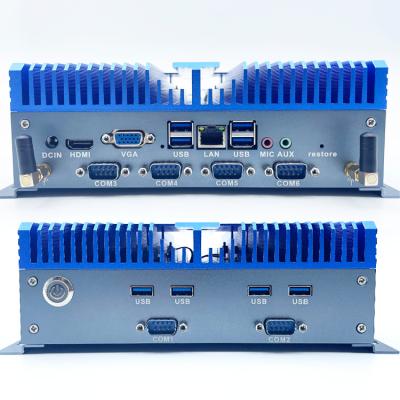 China Industrial Mini PC Intel 15th Gen Core Ultra i5 i7 i9 32GB RAM 1TB SSD Dual LAN Wind10 11 Embedded Computer for sale