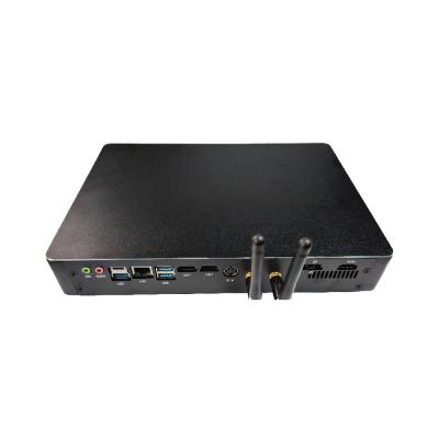 China 2026 Hot Selling HY1001 Barebone Mini Computer PC with Intel Core i5 5200U Processor RS232 RJ45 LAN USB Board for sale