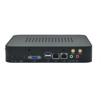 China Industrial Mini Pc with Parallel Port HY1001 CPU 11th Gen CORE I5 DDR4 MAX 64GB RAM M.2 2280/2242 SSD for sale