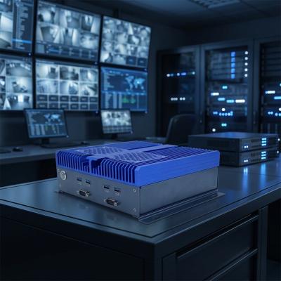 China 2026 Manufacturer IPC1005 Fanless Mini PC with Intel i5 8th Quad Core 6*COM 10*COM Embedded Computer for sale