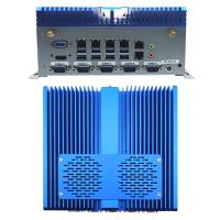 China Industrial Pc Manufacturers with DC 12V/19V 2*SO-DIMM DDR4 the 9th Generation Core I7 Fanless Industrial Mini Pc 210 X 210 X 65 for sale
