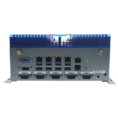 China PC mini Anti-interference Low Power Consumption Dual Channel DDR4 I3 I5 I7 I5-6200U Aluminum Alloy Industrial pc mini for sale