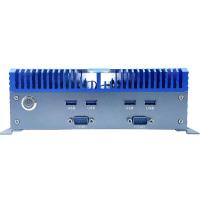 China Industrial Embedded Mini PC Intel Core I7-10510U-6 Ethernet Ports Dual LAN 8 USB Ports X86 Computer Support Ubuntu Linux Windows for sale