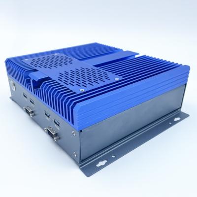 China Industrial Computer Intel Processors I3 I5 I7 10610u 2 Ethernet COM RS232/RS485 Industrial Mini Pc 6 USB VGA Industrial Pc N100 for sale